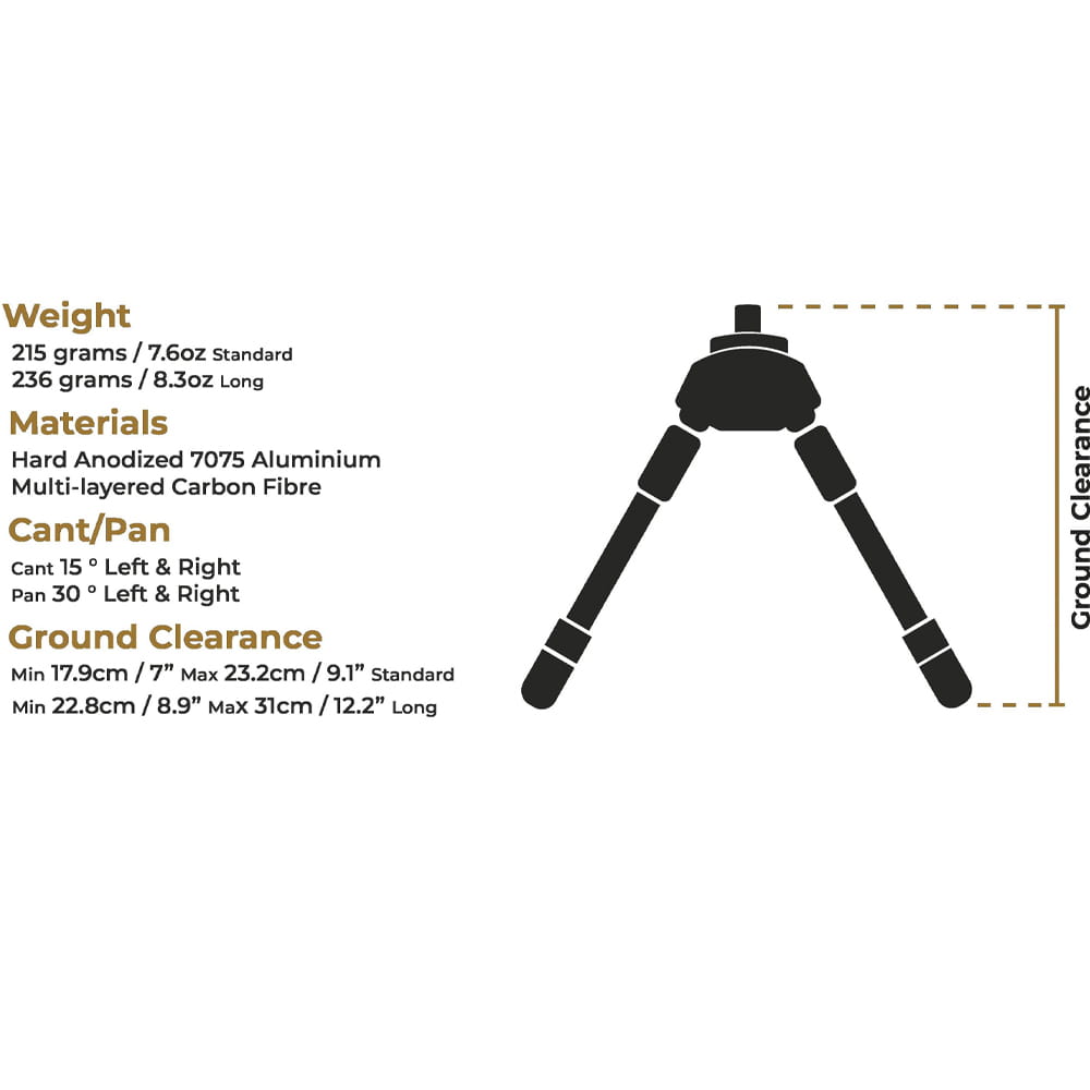 Bipod Spartan Precision Javelin Pro Hunt Tac. | twojabron.pl